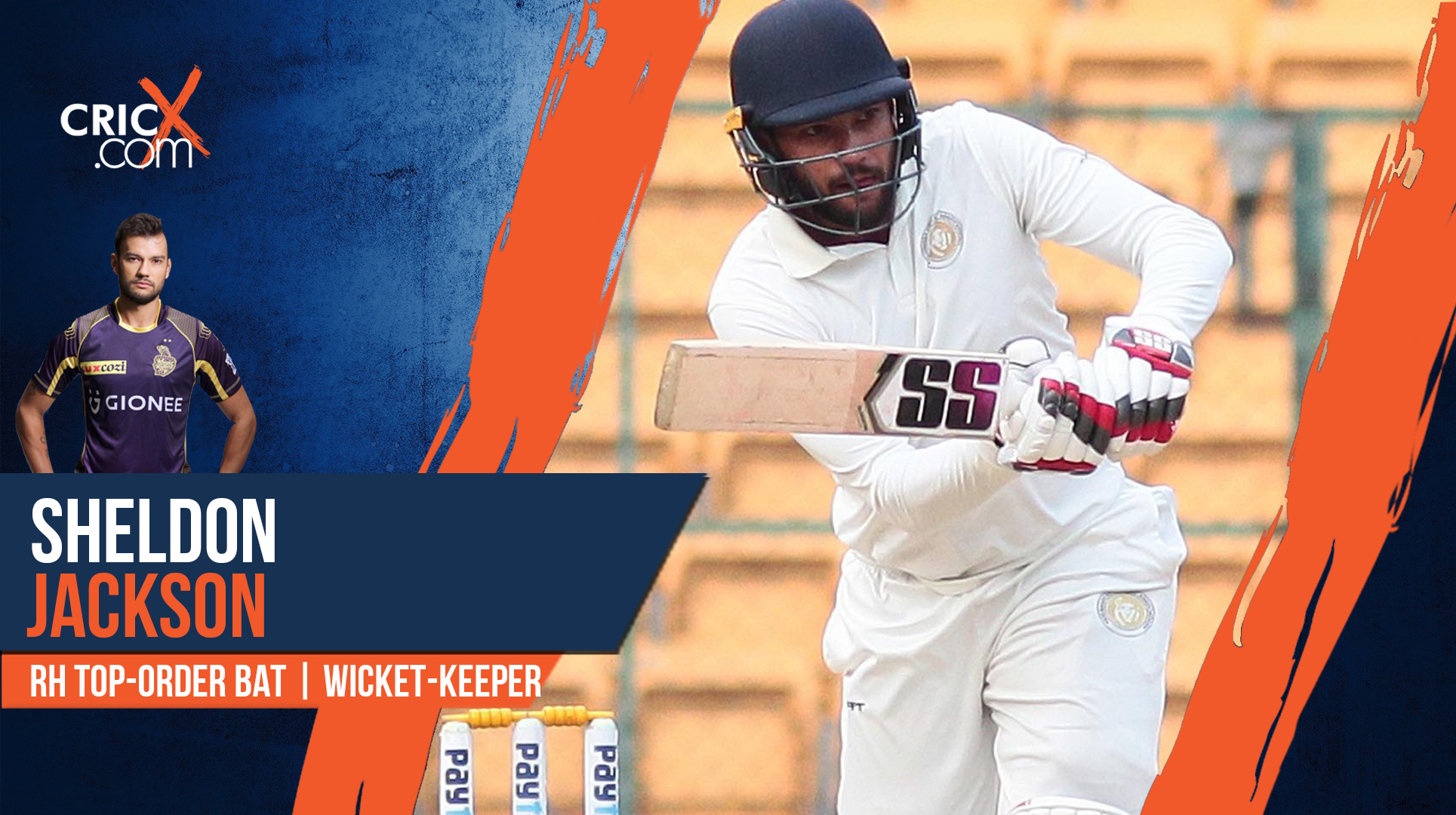 Sheldon Jackson - CricX