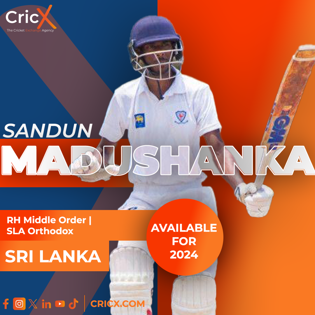 Sandun Madushanka - CricX