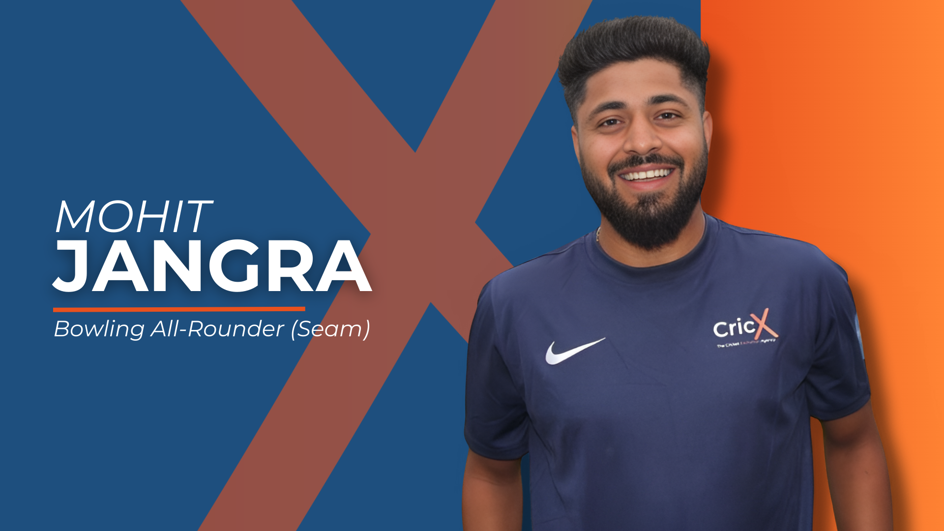 Mohit Jangra - CricX